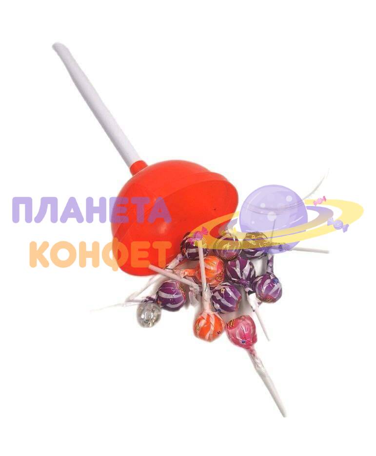 Конфеты сладкие из Китая: Большой Чупа Чупс с карамелью внутри