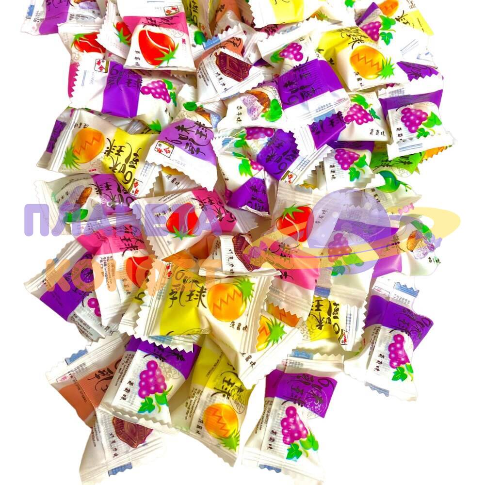 Конфеты сладкие из Китая: Мягкие йогуртовые конфеты "Six flavors" с ...