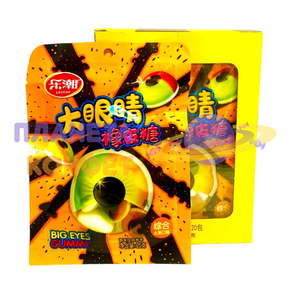 Желе, зефир и мармелад из Китая: Мармелад "Big Eyes Gummy" глаза